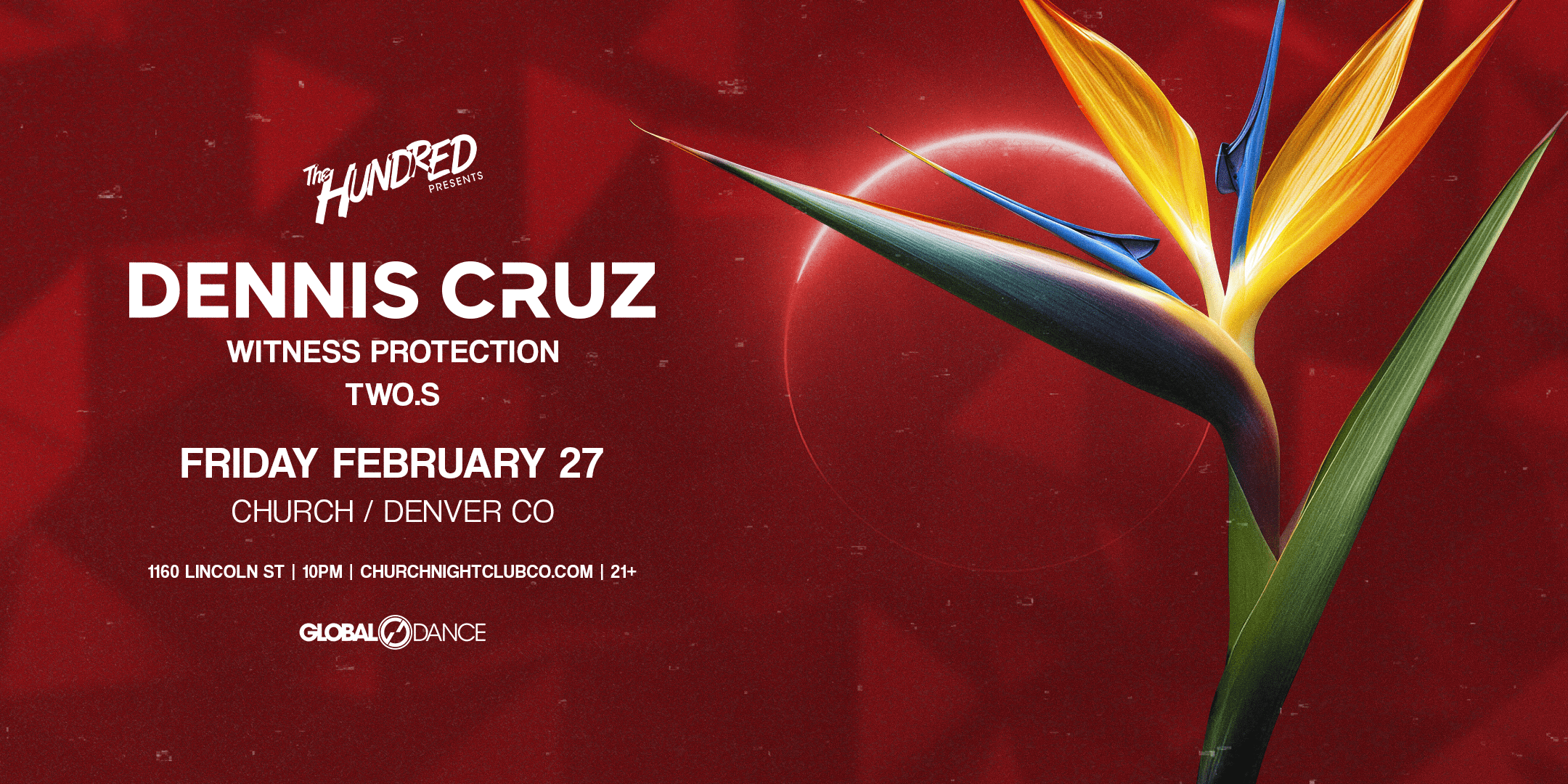 Dennis Cruz | EDM DJ Music Concert Show 2025 2/27 | Church Nightclub